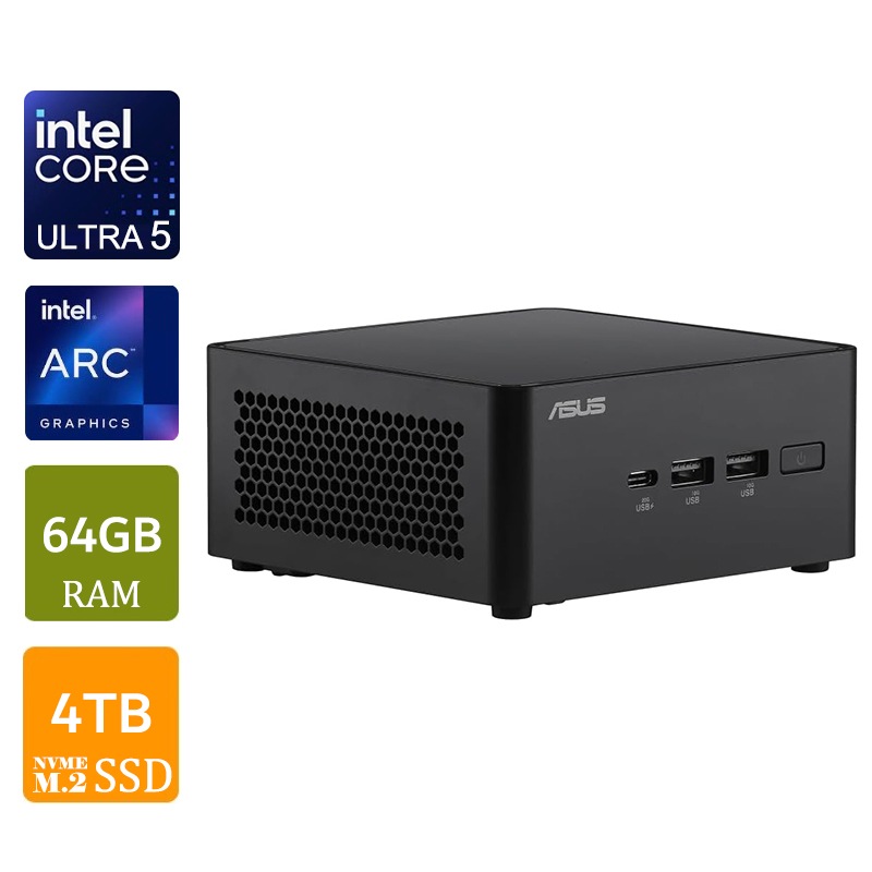 Buy [RNUC14RVHU500000I-P9] Asus NUC 14 Pro Mini PC, Intel Core Ultra 5 ...