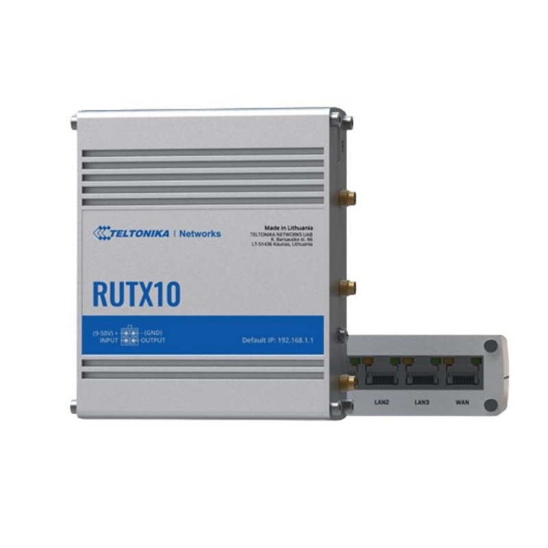 Buy Teltonika RUTX10 Industrial Ethernet Router/VPN/Firewall NO-LTE ...