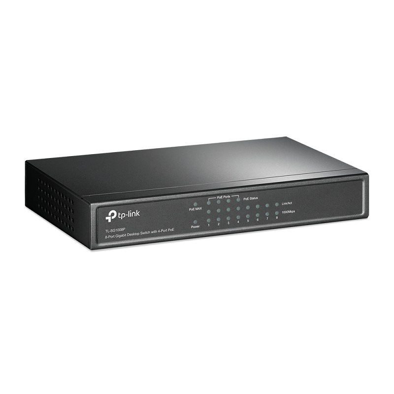 Buy [TL-SG1008P] 8-Port Gigabit Desktop Unmanaged Switch with 4-Port PoE - MyDeal Australia