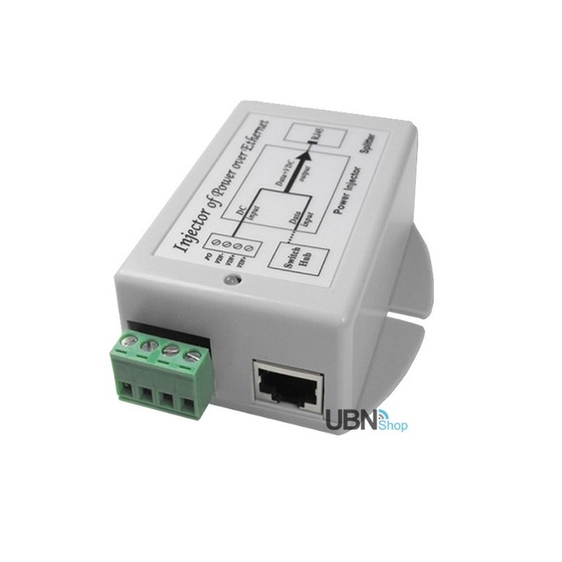 Buy [TP-DCDC-1224G] Tycon Power 24V Passive POE Output Gigabit Injector. - MyDeal