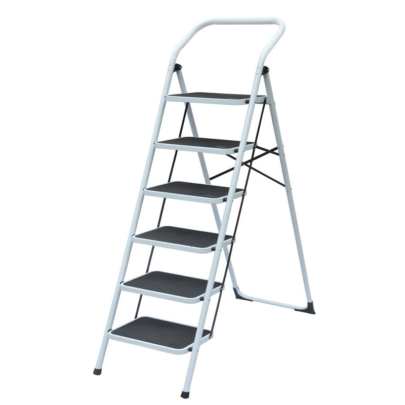 Buy 6 Step Ladder Multi Purpose For Household Office Foldable Non Slip ...