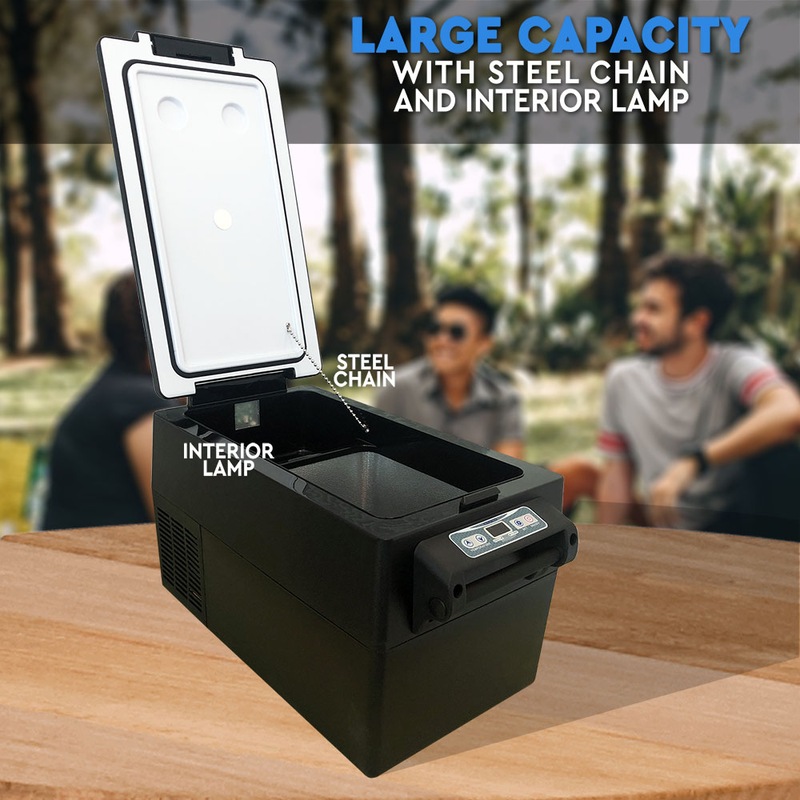 Buy NEW 35L Portable Fridge Freezer 12V/24V/240V Camping Car Boating ...