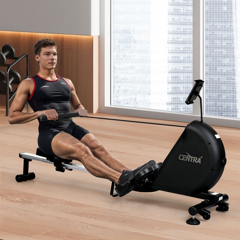 Buy Centra Magnetic Rowing Machine Electric Telescopic Track Face ...