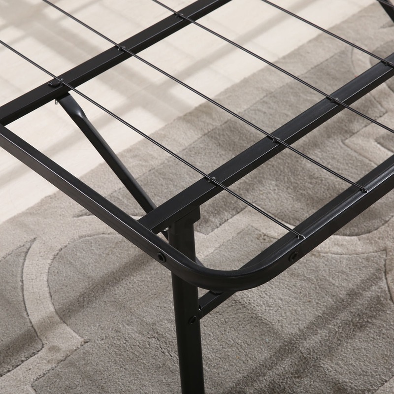 Buy Levede Dreamz Folding Metal Bed Frame - MyDeal