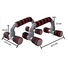 Buy Push Up Bar handle Push-up Stand Grip For Home Fitness Exercise ...
