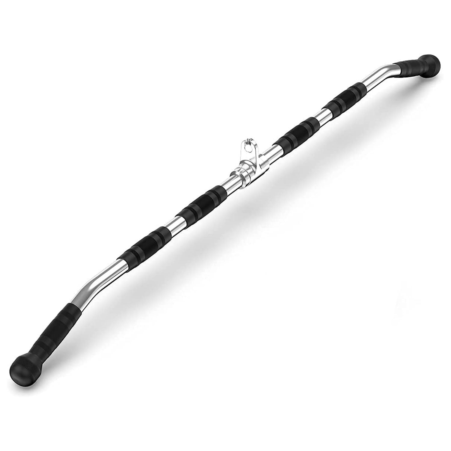 Buy 120cm Tricep Press Solid Pulldown Bar Cable Machine Revolving LAT ...