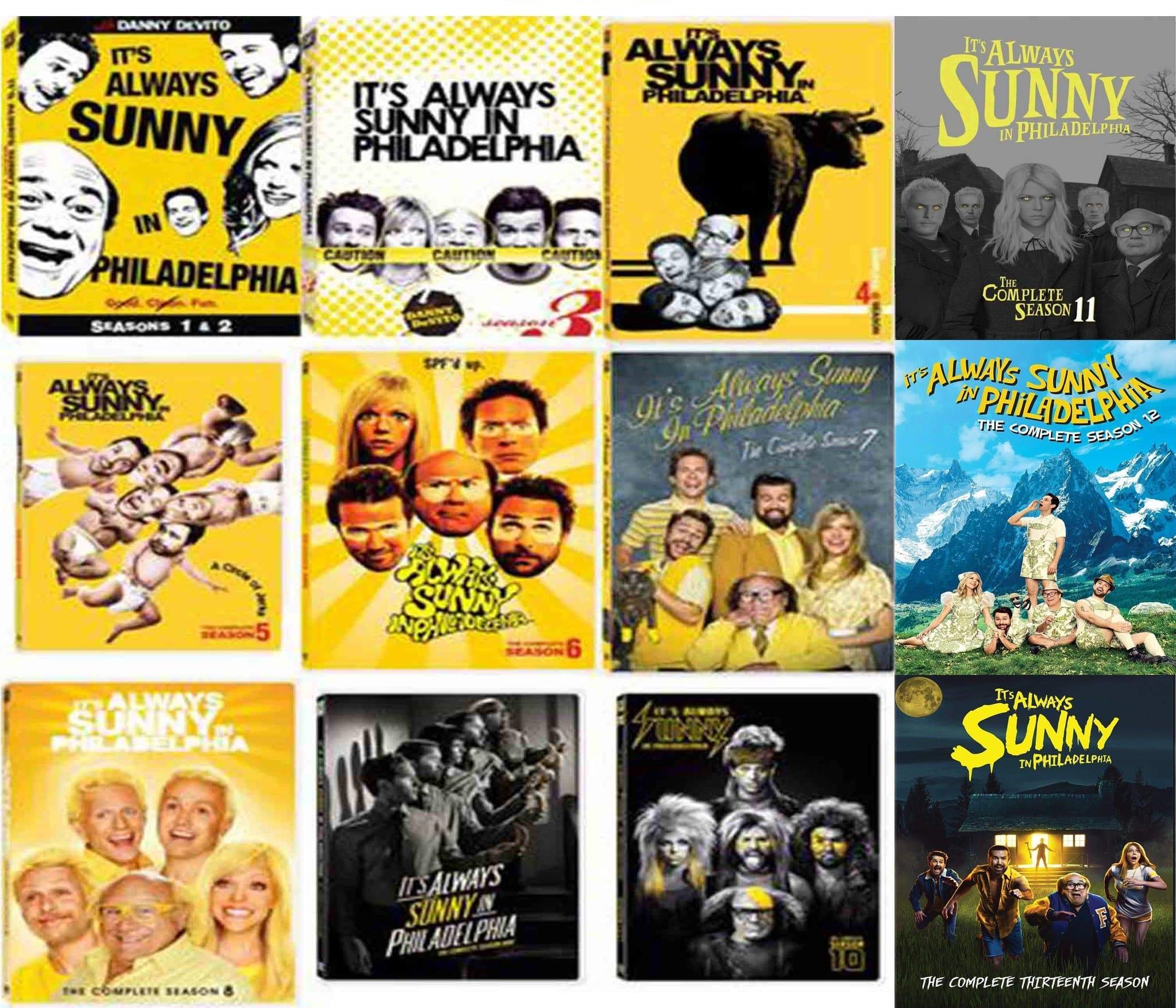 Buy It's Always Sunny in Philadelphia Seasons 1-14 DVD Box Set - MyDeal ...