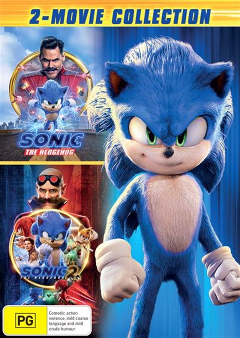 Buy Sonic The Hedgehog / Sonic The Hedgehog 2 - 2 Movie Franchise Pack ...