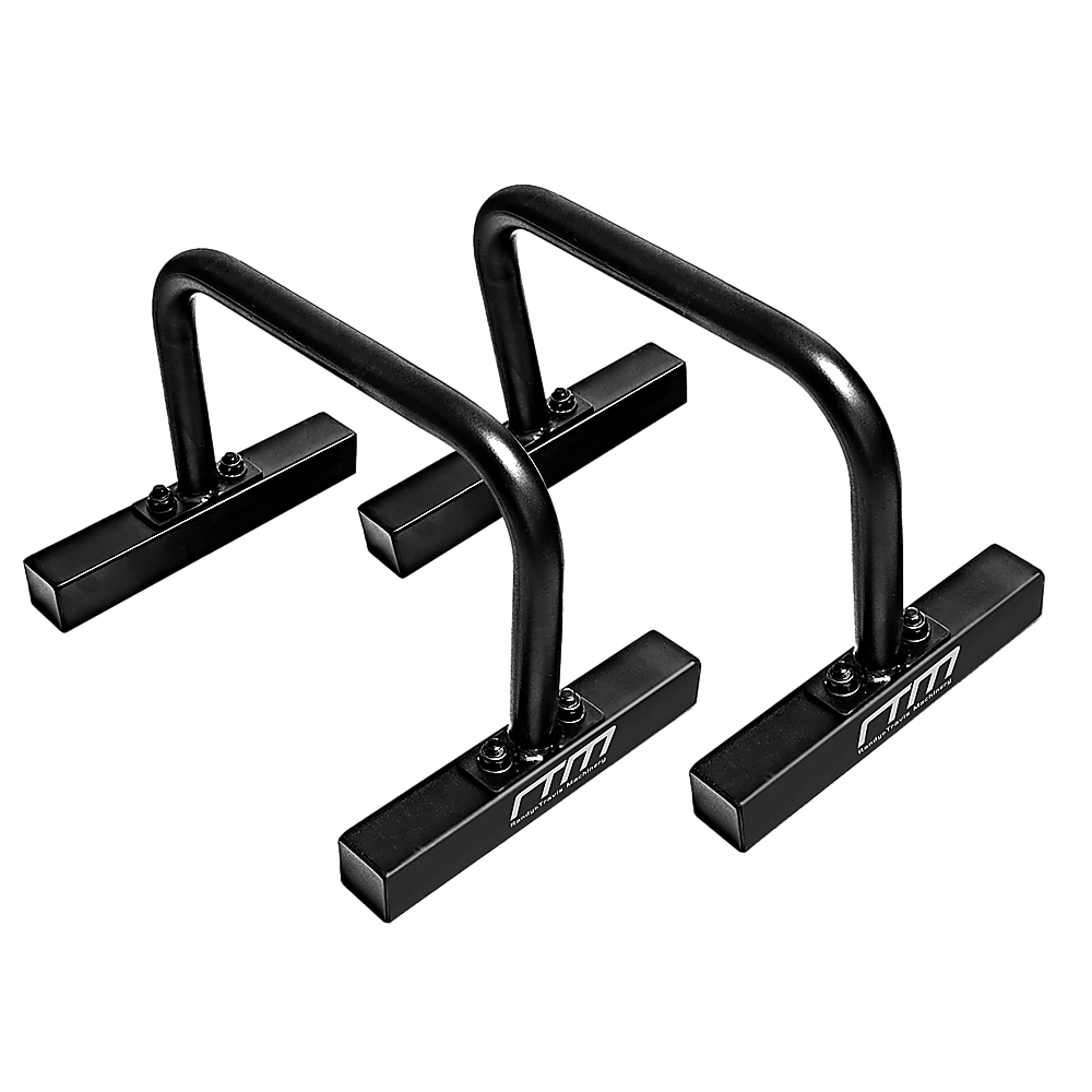 Buy Steel Parallette Bars Push Up & Dip Workouts - MyDeal Australia