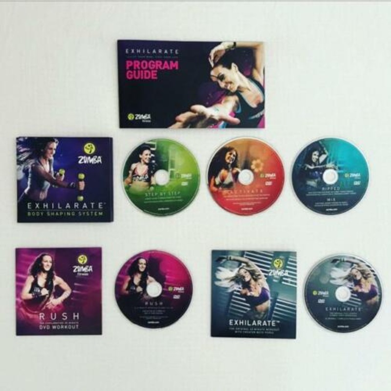 Buy Zumba Exhilarate Body Shaping System 7 Disc DVD Set - MyDeal