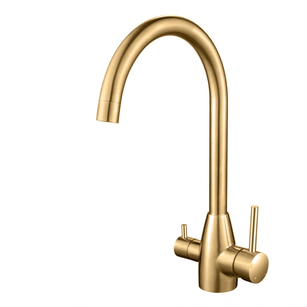 Buy AQUAPERLA 3-way Hot & Cold Filter Kitchen Mixer Tap - Stainless ...