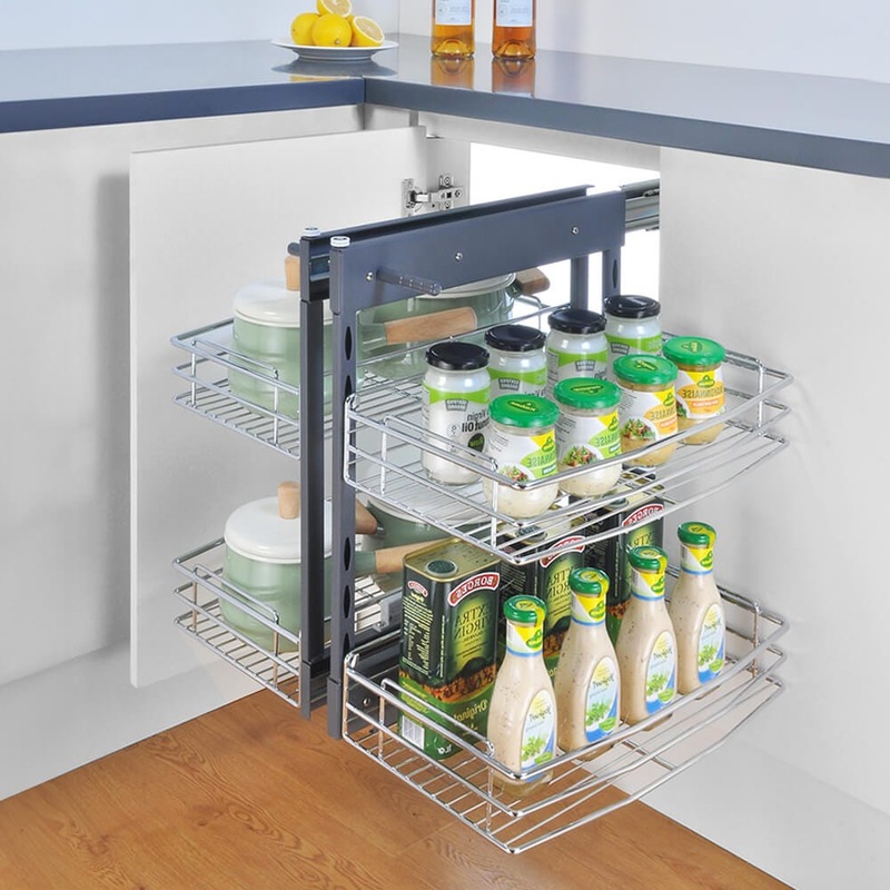 Buy Elite Larder Show Hand Magic Corner II Pull Out Kitchen Storage ...