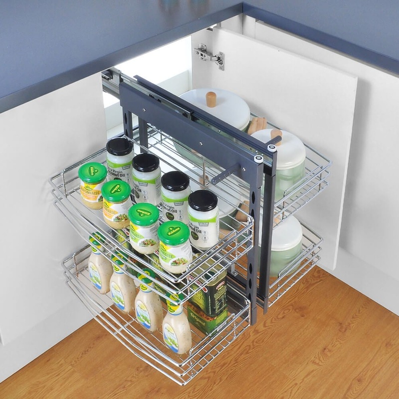 Buy Elite Larder Show Hand Magic Corner II Pull Out Kitchen Storage ...