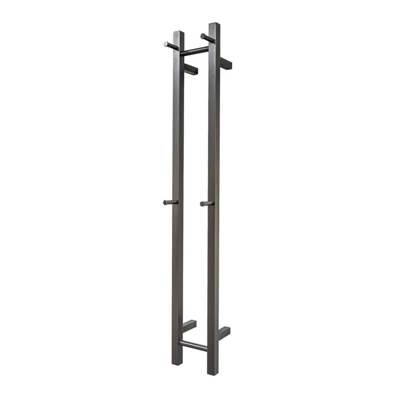 Buy HOTWIRE Hotwire - Heated Towel Rail - Double Vertical Square Bar ...