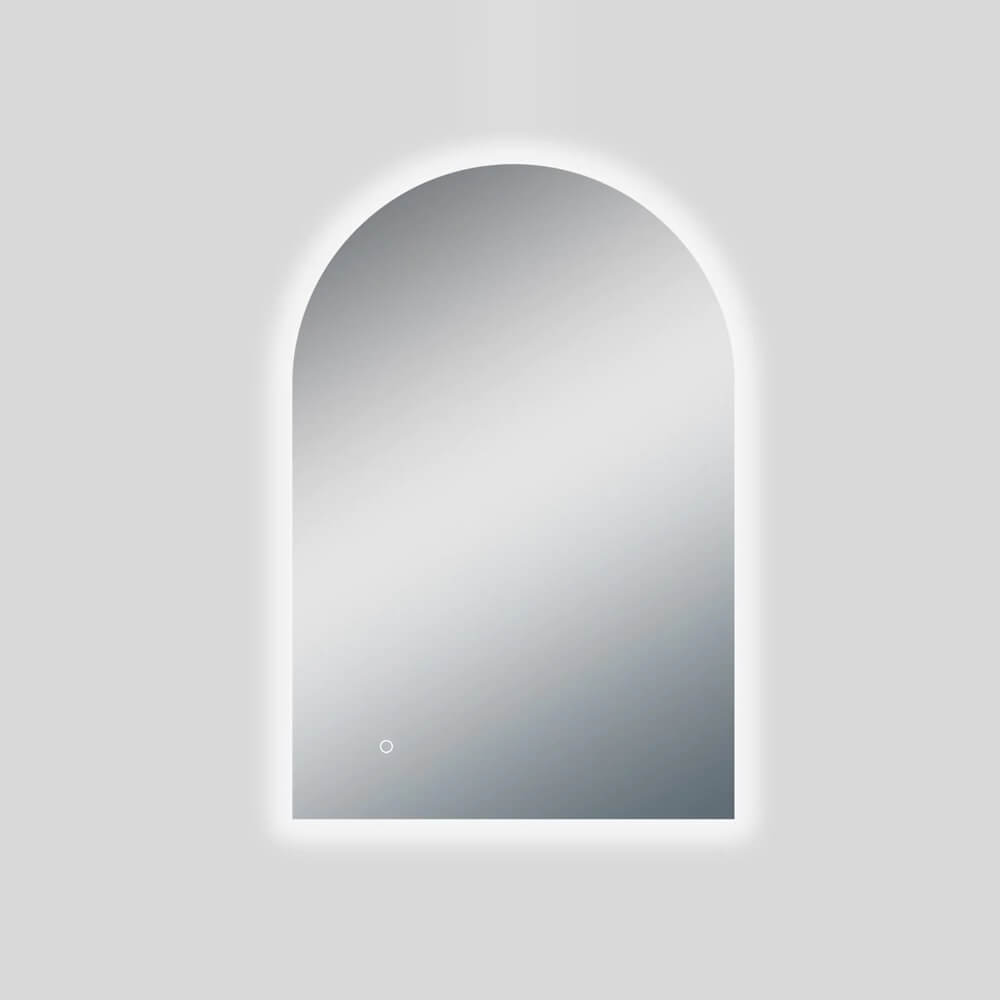 Buy NAVONA LED Bathroom Mirror - Arch Frameless - 3-Colour Dimmable ...