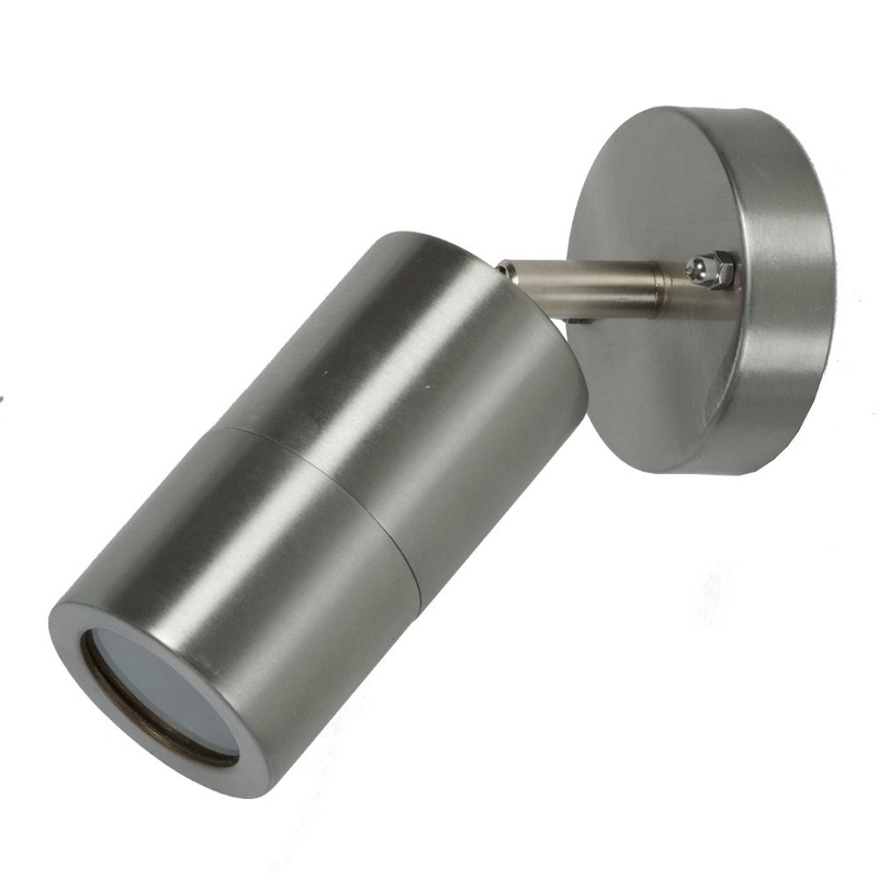 Buy LIMELIGHT Outdoor Adjustable LED Compatible Spot Light - Stainless ...