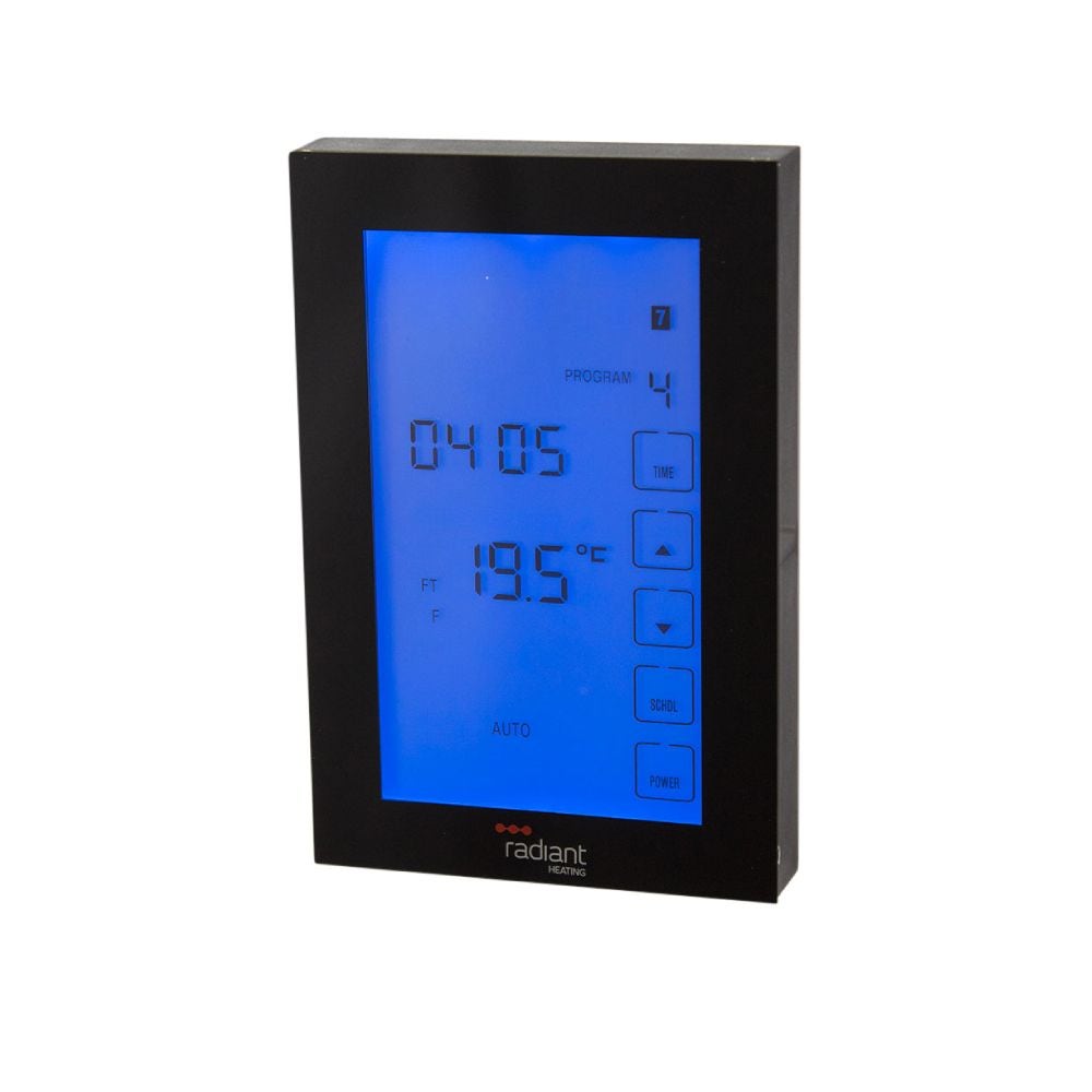 Buy Radiant GTSB-TH-V Premium Glass Fronted Touch Screen Thermostat ...