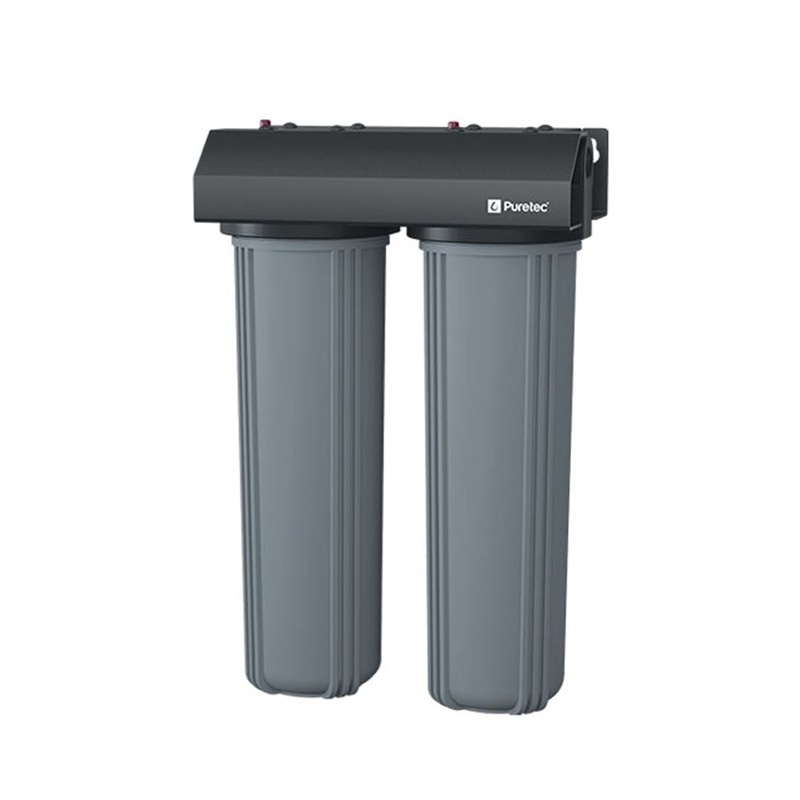 Buy PURETEC WH2 Whole House Water Filter - Dual Stage - 20-inch ...