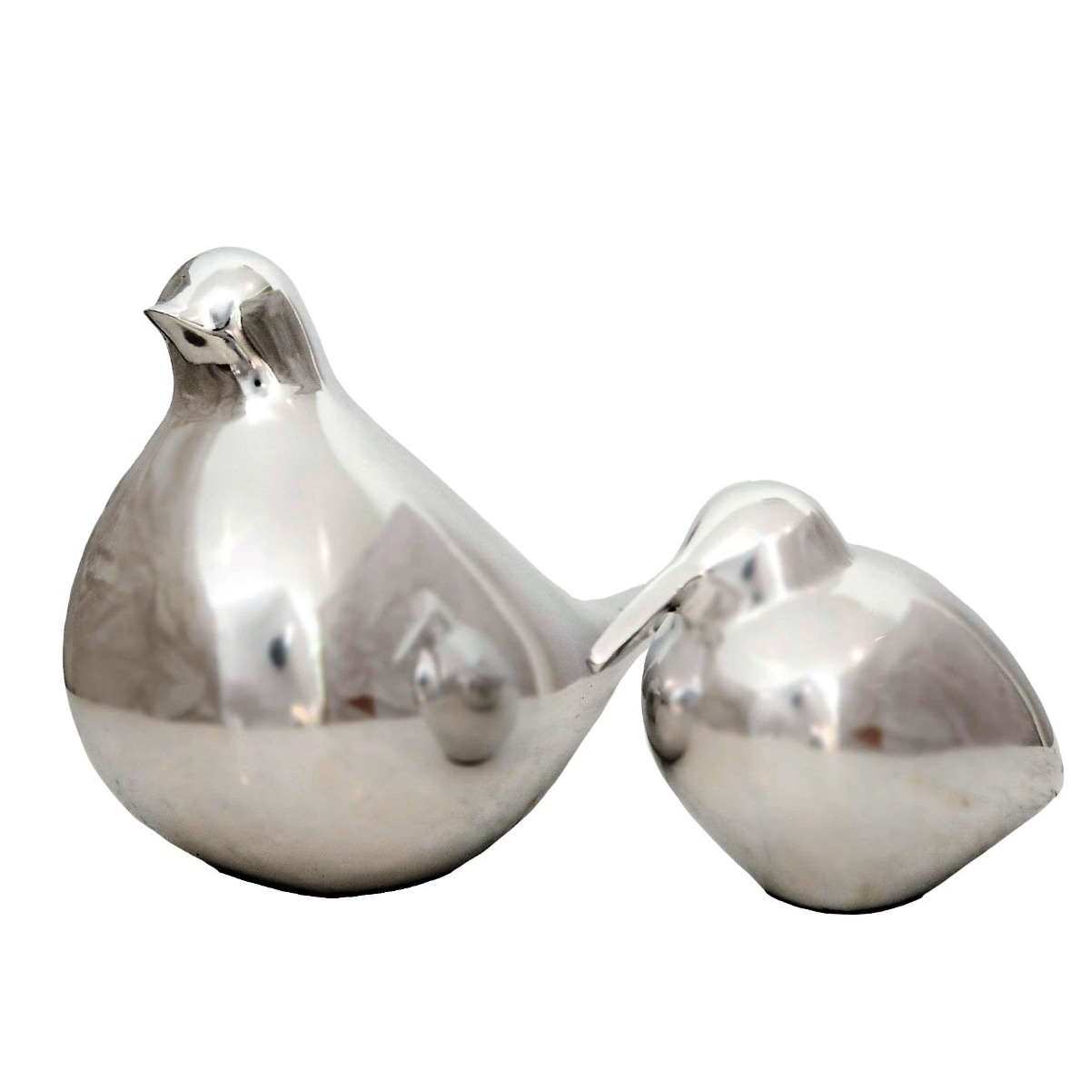 Buy Set of 2 SSH COLLECTION Chirp 10 and 15cm Tall Decorative Birds ...