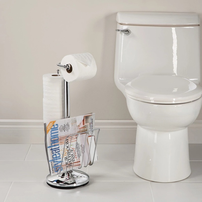 BETTER LIVING The TOILET CADDY - Chrome | Buy Toilet Paper Holders - 198308