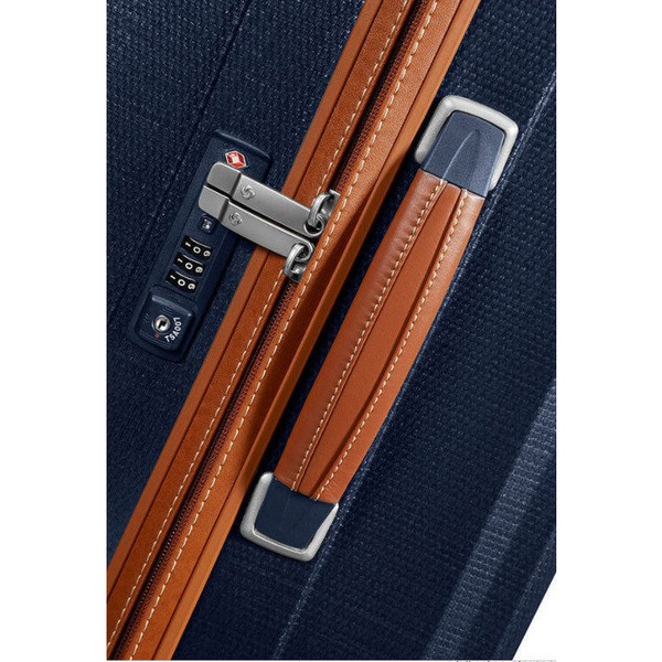 Buy Samsonite Lite Cube Deluxe Large Suitcase in Blue - MyDeal Australia