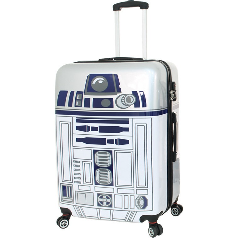 Buy Star Wars R2D2 Large 4 Wheel Hard Suitcase - MyDeal Australia