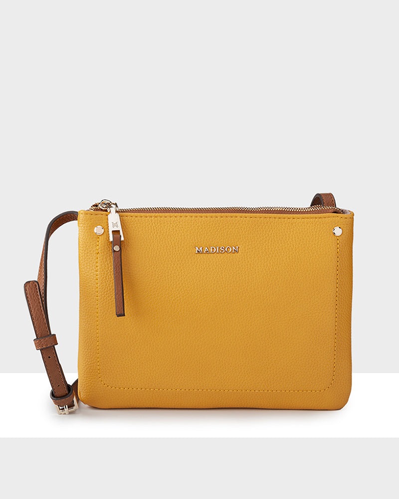 Buy Charlotte Double Zip Crossbody Bag - MyDeal Australia