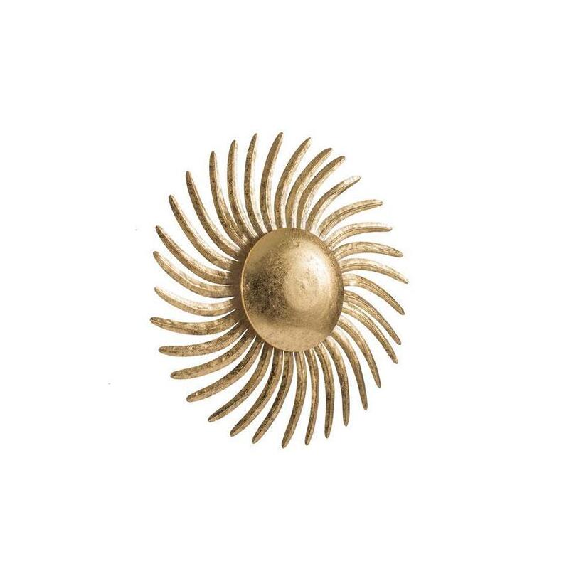 Buy SOLID GOLD FLOWER WALL ART - MyDeal Australia