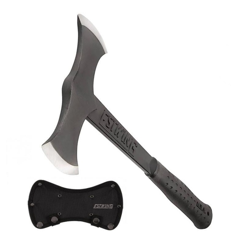 Buy ESTWING EBDBA 432mm - 17" BLACK EAGLE DOUBLE EDGED AXE WITH SHOCK ...