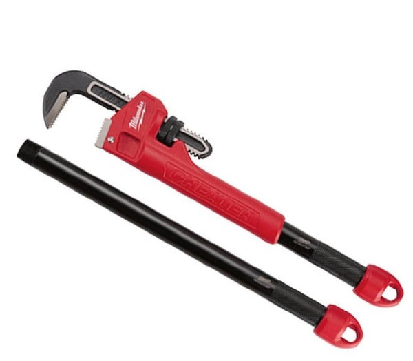 Buy MILWAUKEE 48227314 CHEATER PIPE WRENCH - MyDeal Australia
