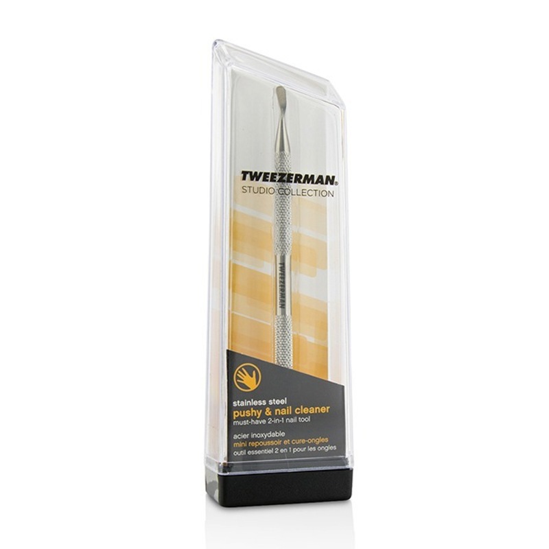 Buy Tweezerman Stainless Steel Pushy & Nail Cleaner (Studio Collection ...