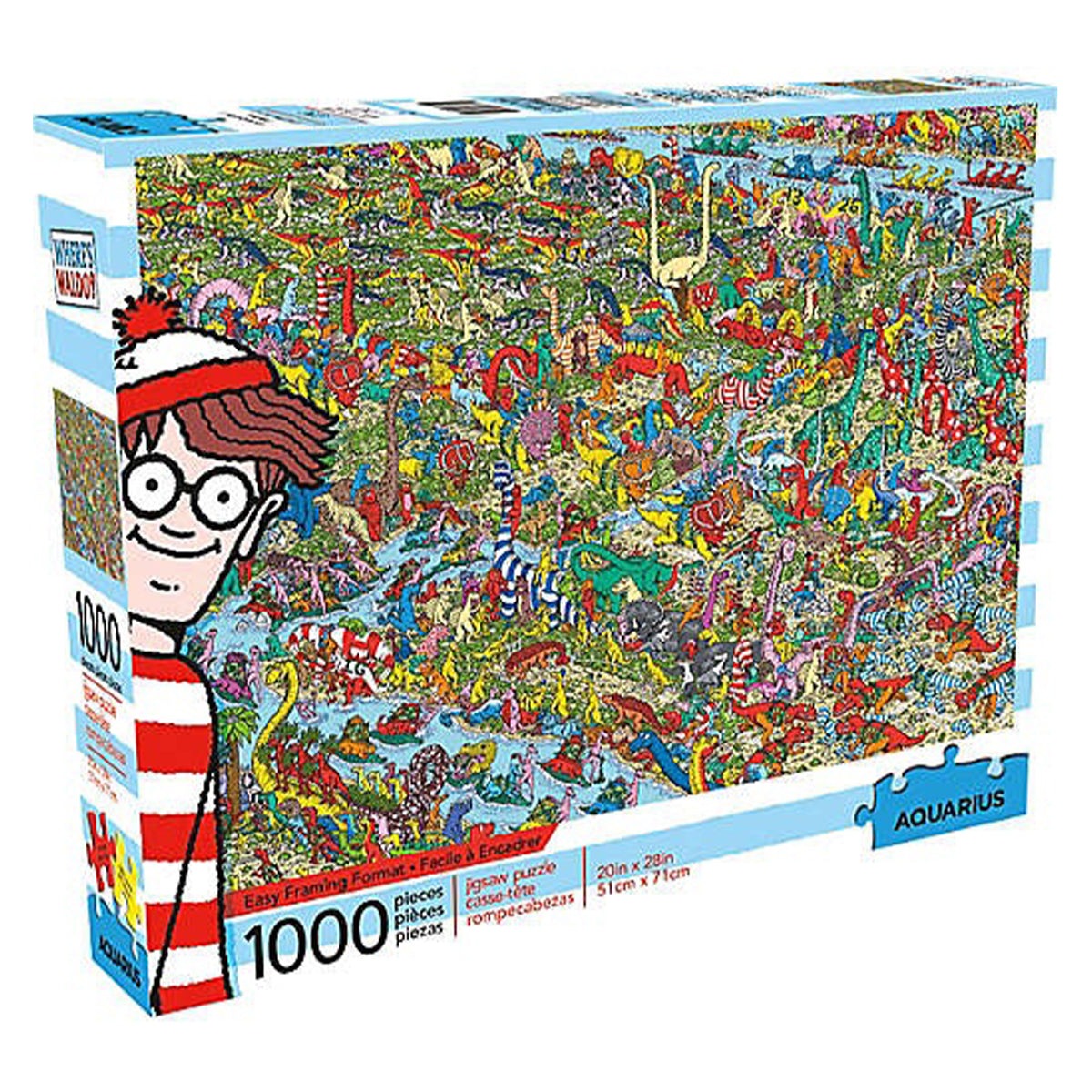 Buy Aquarius Puzzle Wheres Waldo Dinosaurs Puzzle 1,000 pieces - MyDeal ...