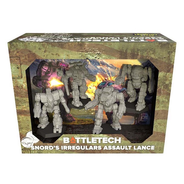Buy BattleTech Snord's Irregulars Assault Lance Pack - MyDeal Australia