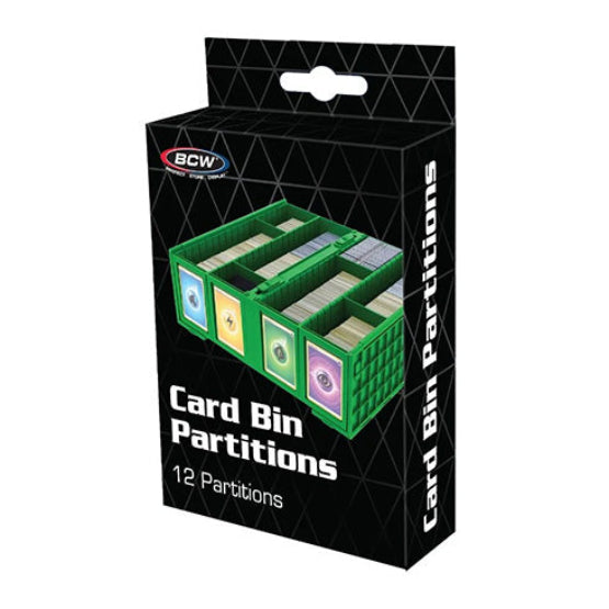 Buy BCW Collectible Card Bin Partitions Green - MyDeal Australia