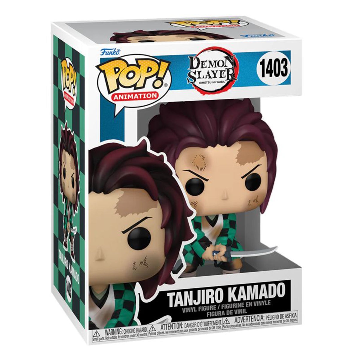 Buy Demon Slayer - Tanjiro (Training) Pop! Vinyl - MyDeal Australia