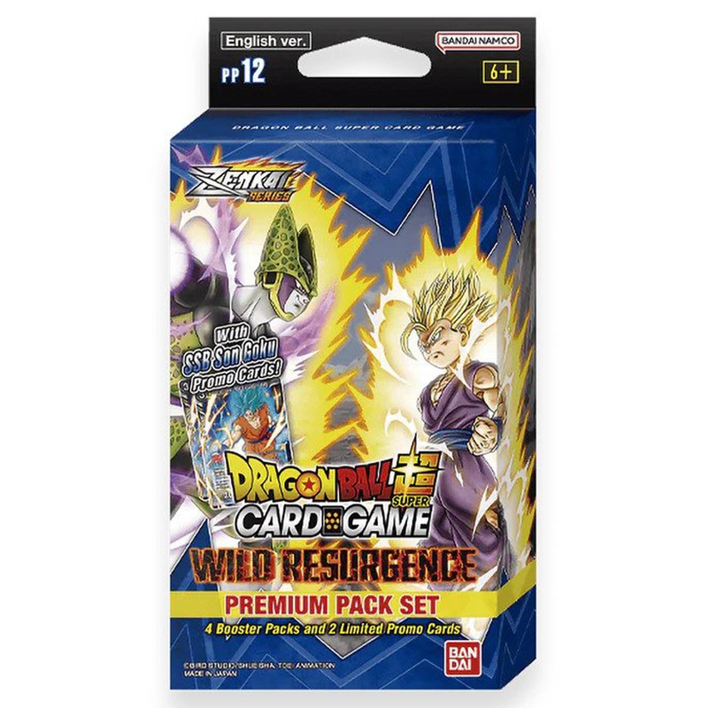 Buy Dragon Ball Super Zenkai Series 04 Wild Resurgence Premium Pack PP12 - MyDeal