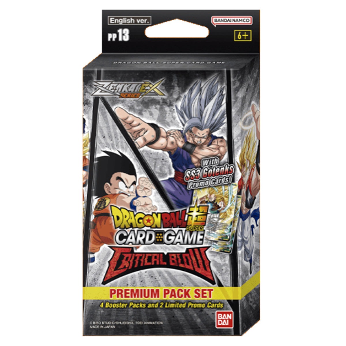 Buy Dragon Ball Super Zenkai Series 05 Critical Blow Premium Pack PP13 - MyDeal Australia