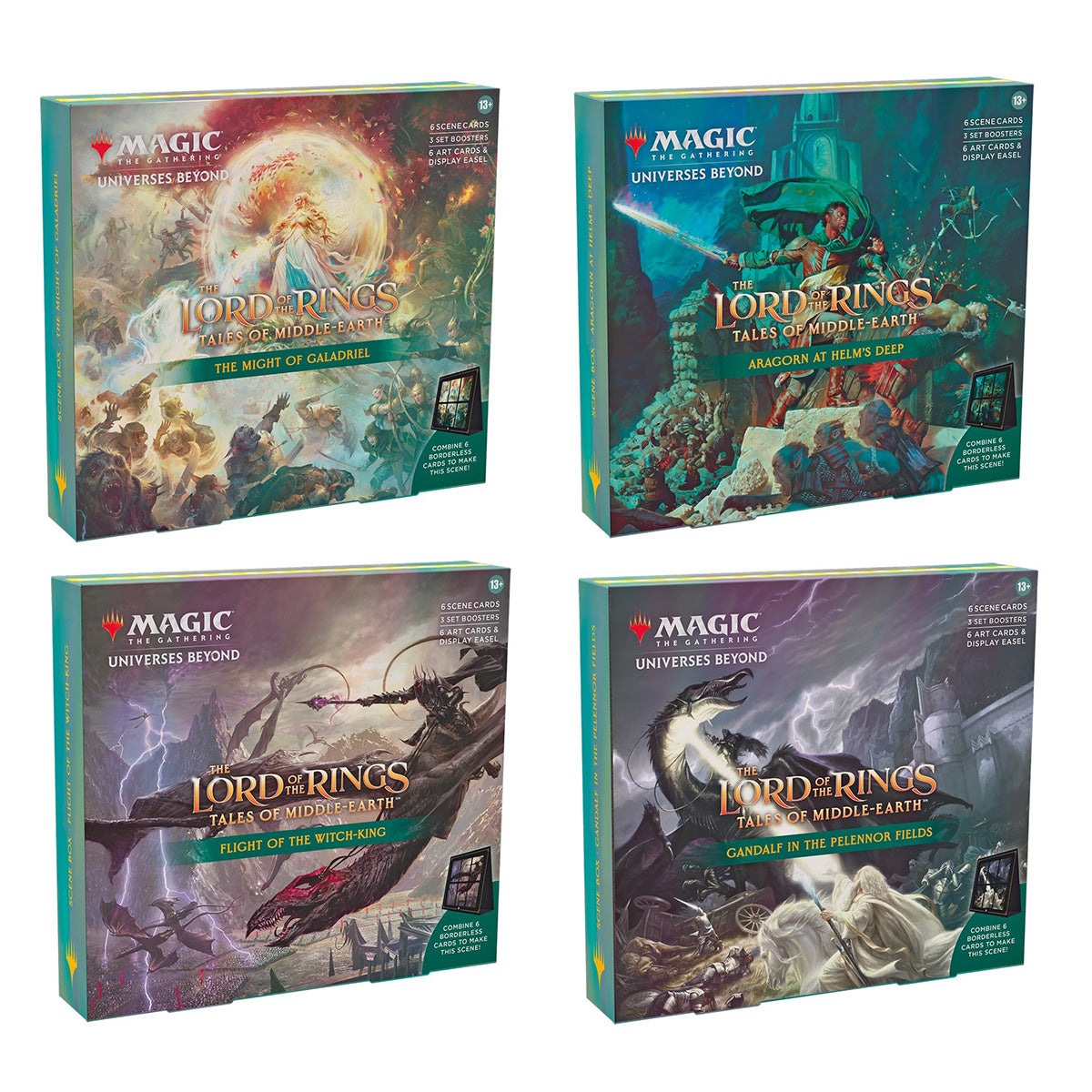 Buy MTG The Lord of the Rings Tales of Middle-Earth Holiday Scene Boxes ...