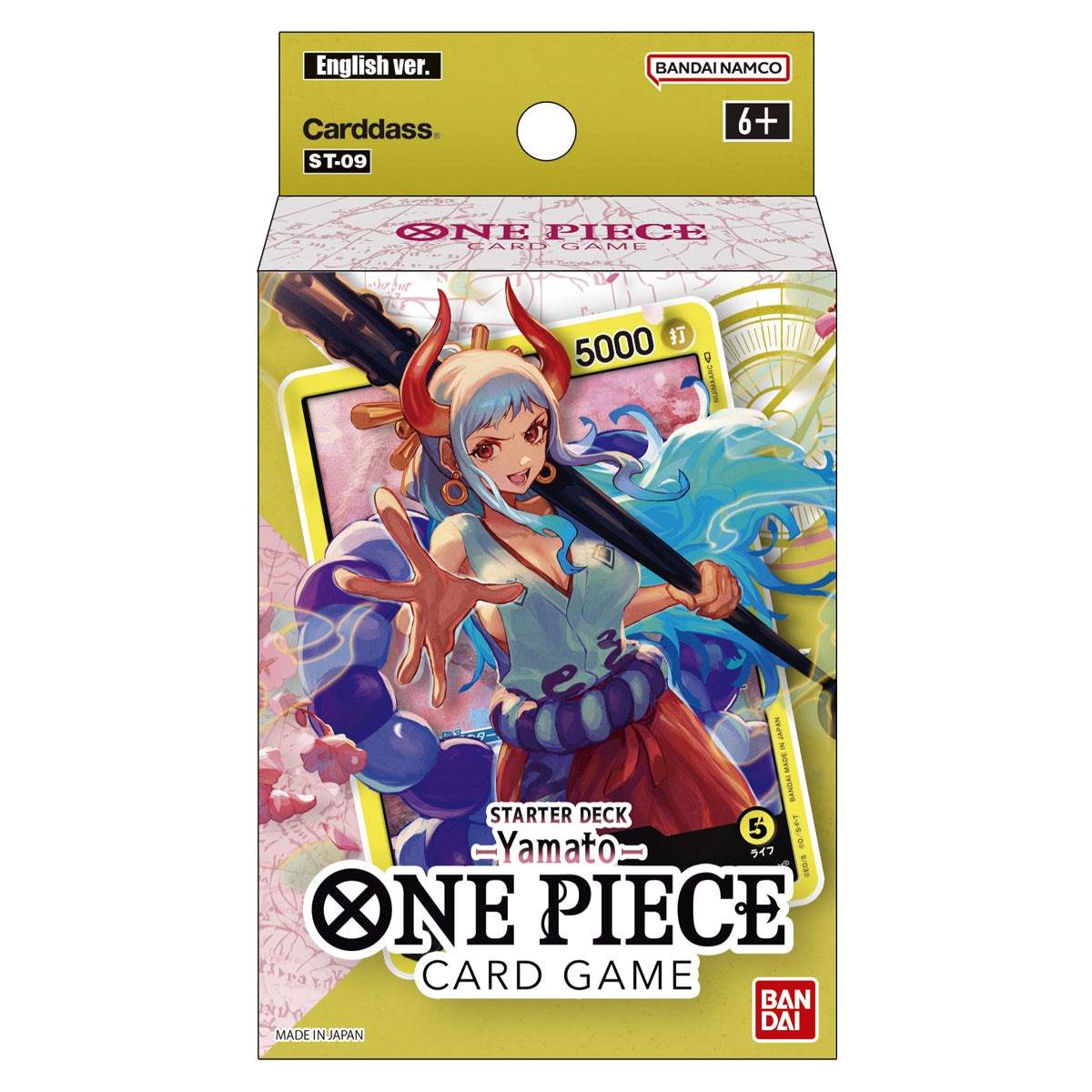 Buy One Piece Card Game Yamato ST-09 Starter Deck - MyDeal Australia
