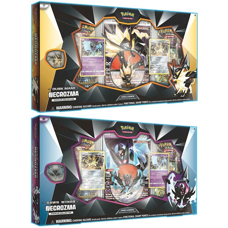 Buy POKEMON TCG Dusk Mane Necrozma & Dawn Wings Necrozma Premium ...