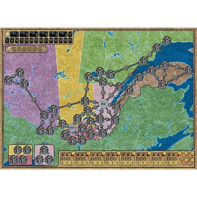 Power Grid Quebec/Baden-Wurttemberg Expansion Board Game - MyDeal
