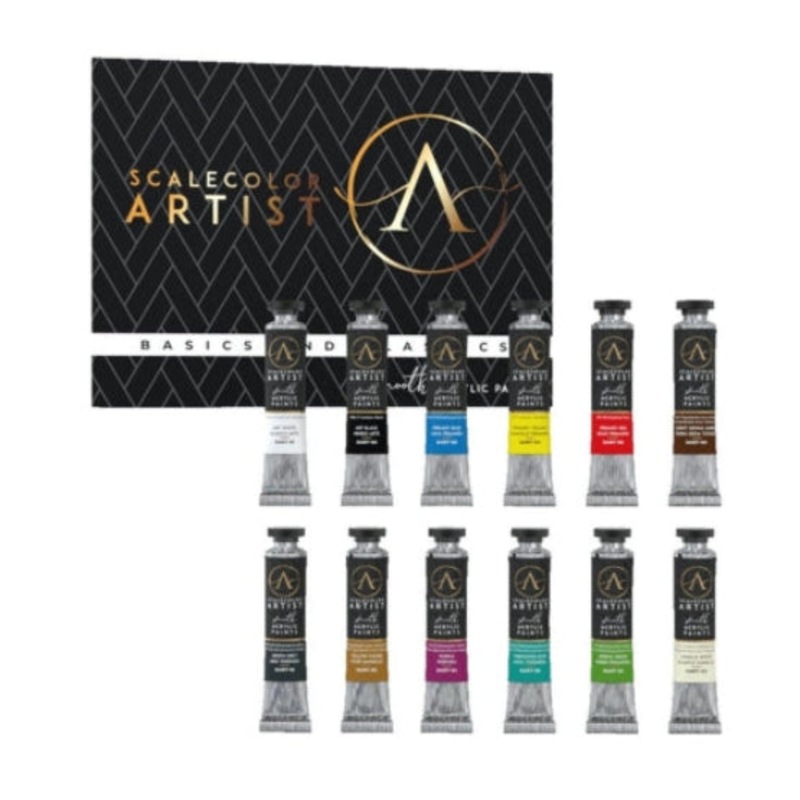 Buy Scale 75 Scalecolor Artist - Basics And Classics Paint Set - MyDeal