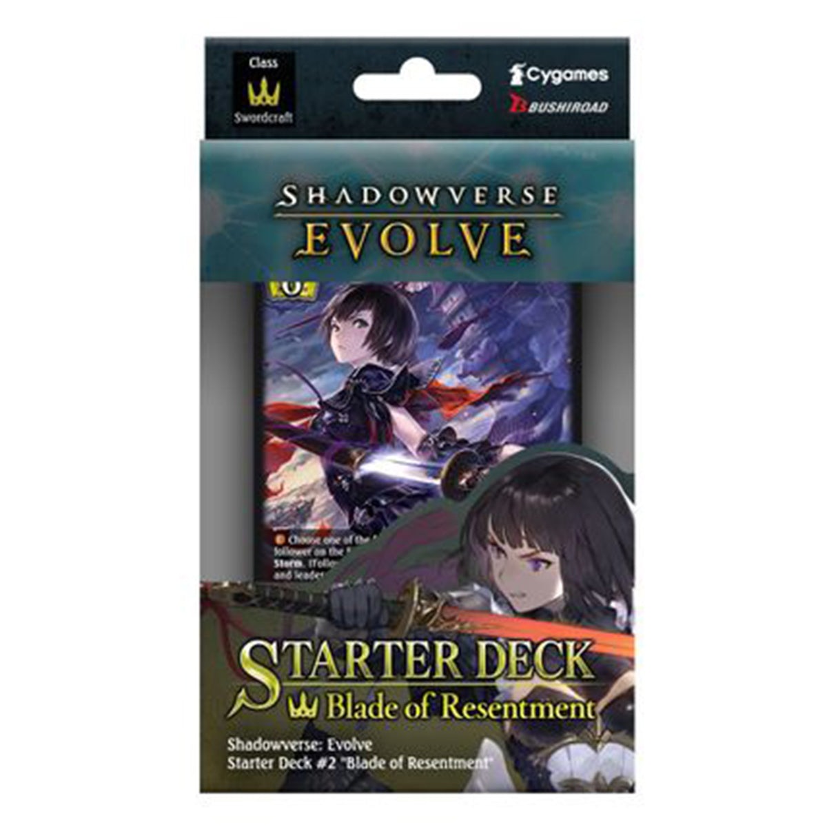 Buy Shadowverse Evolve SD02 Blade of Resentment Starter Deck - MyDeal Australia