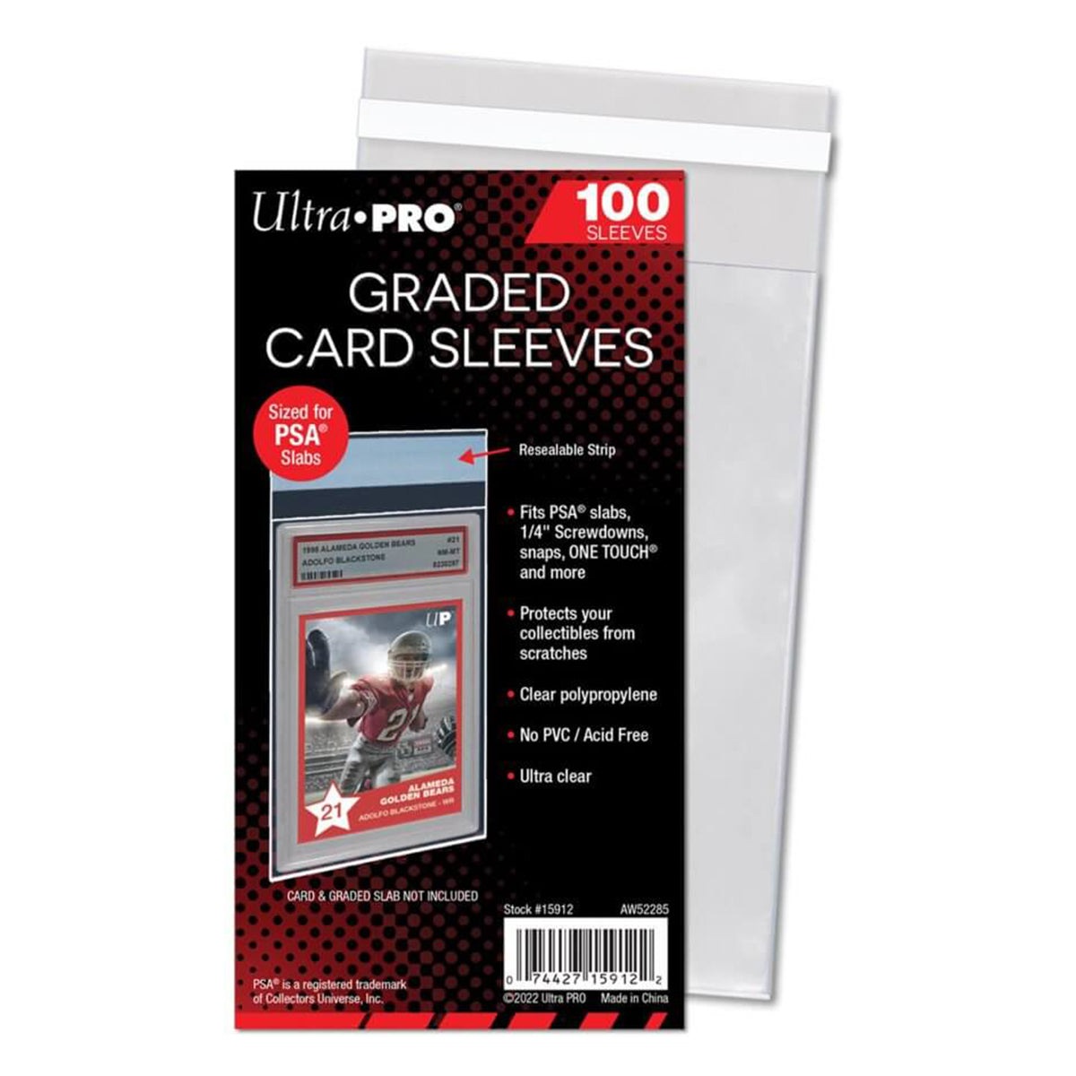 Buy ULTRA PRO Card Sleeve - Grade - Resealable PSA - MyDeal Australia