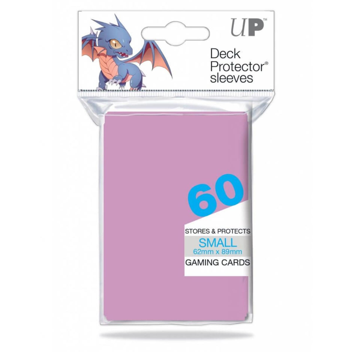 Buy ULTRA PRO - DECK PROTECTORS SMALL - 60ct Bright Pink - MyDeal Australia