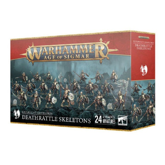 Buy Warhammer Age of Sigmar Soulblight Gravelords Deathrattle Skeletons ...