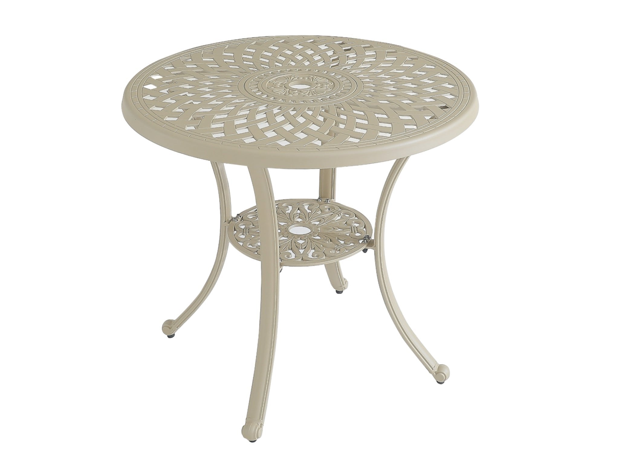 Buy FurnitureOkay Orlando Cast Aluminium Outdoor Dining Table (78cm ...