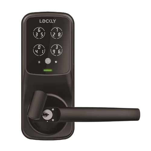 Buy Lockly Secure Pro Latch Edition Smart Door Lock with Wi-Fi Hub ...