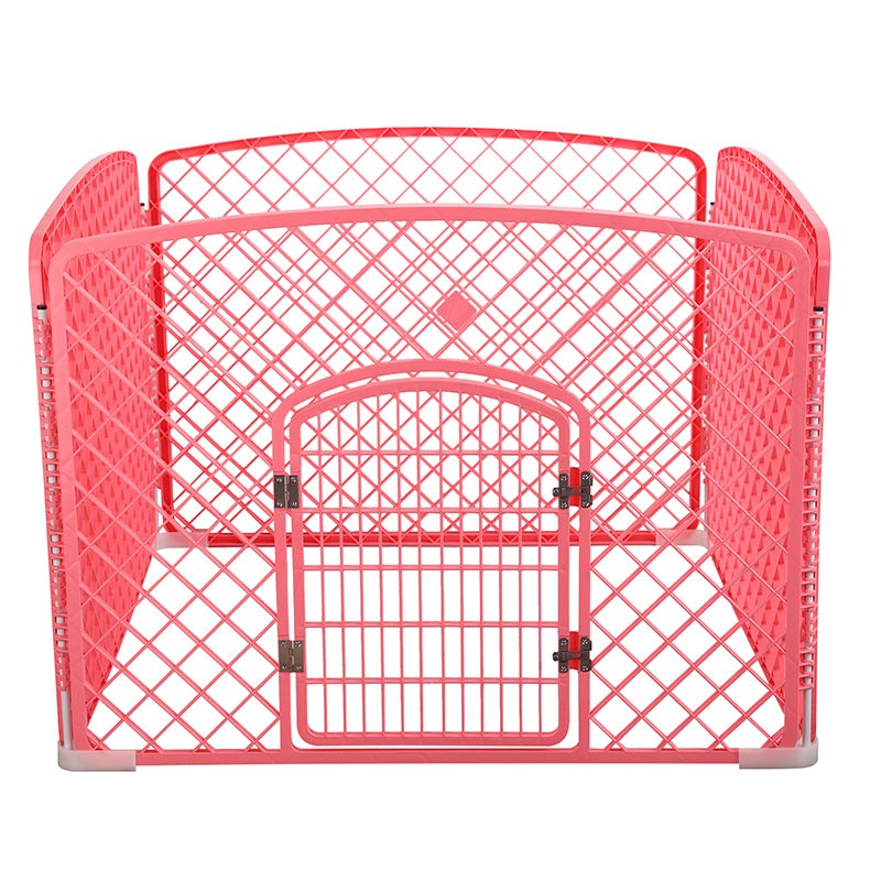 Buy Danoz Direct - YES4PETS 4 Panel Plastic Pet Pen Pet Foldable Fence ...