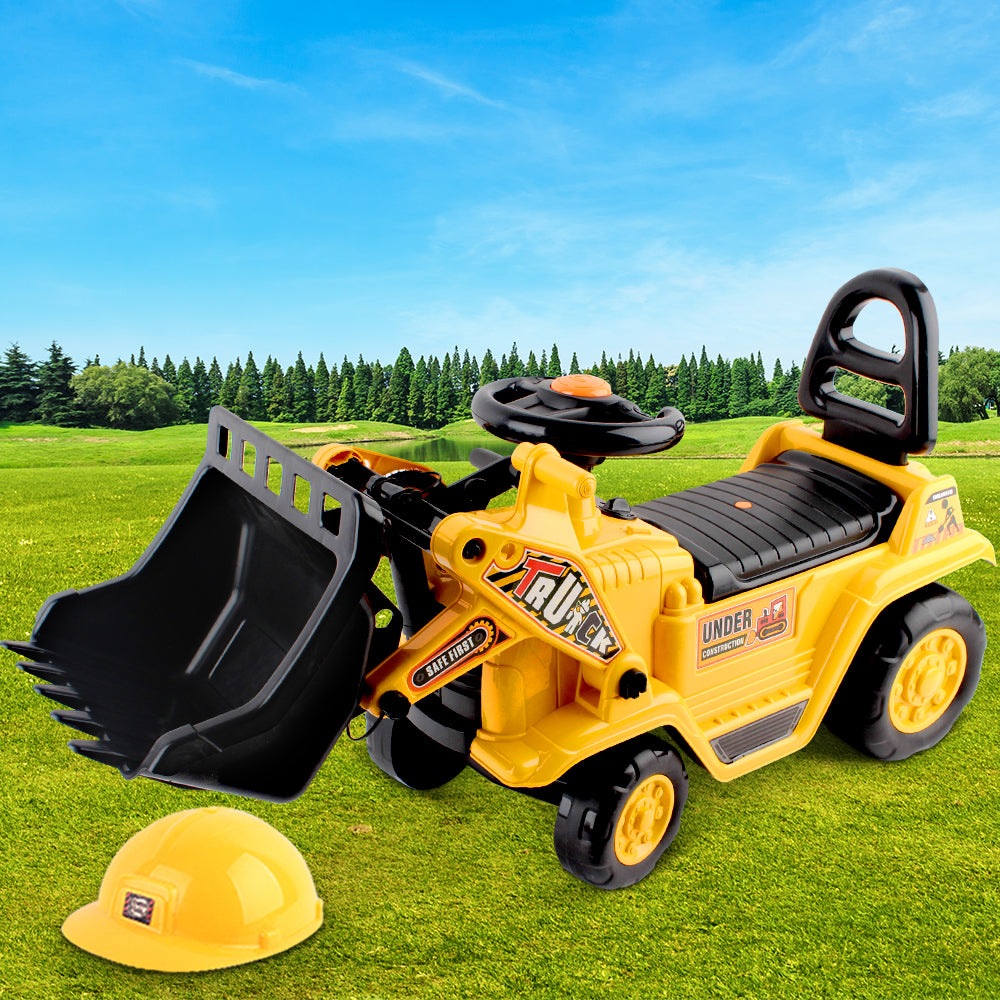 Buy Danoz Kids - Keezi Ride On Car Toys Kids Excavator Bulldozer ...
